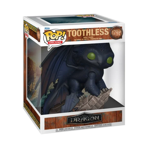 Funko Pop! DELUXE How to Train Your Dragon Live Action Toothless ...