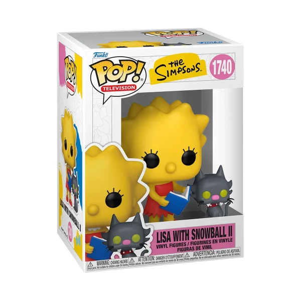 Funko Pop! The Simpsons Lisa with Snowball II – Legendary Toys