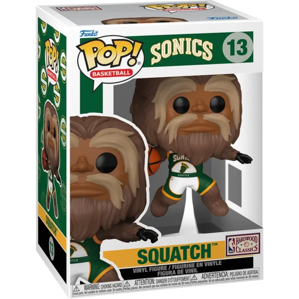 Funko Pop! NBA Mascots Seattle Sonics Squatch – Legendary Toys